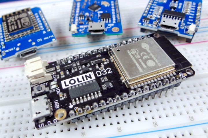 【電子工作】技適取得済みESP32開発ボード『Lolin D32』を使ってみる！ | ぶらり＠web走り書き