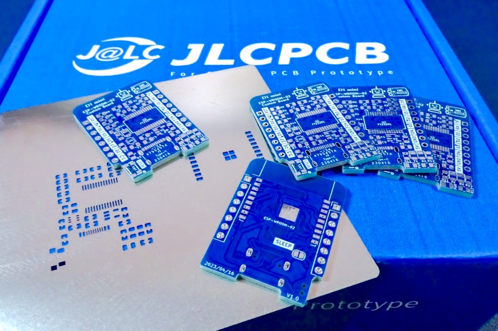 【JLCPCB】初めてステンシルを使ったリフローを行ってみました。JLCPCBでステンシルを発注する手順などを紹介！ | ぶらり＠web走り書き