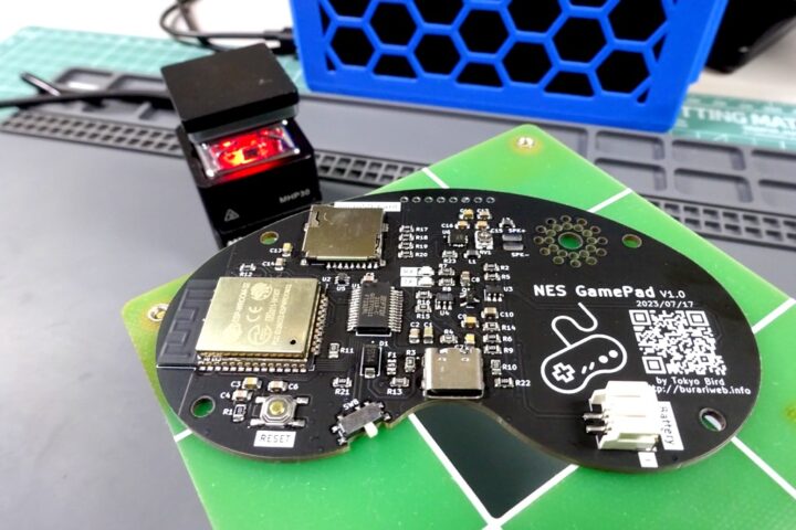 【電子工作 / ESP32】ファミコンエミュレータが動く自作NESゲームコンソールの製作！ | ぶらり＠web走り書き
